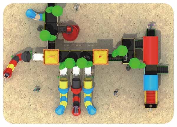 Super Fun Play Park Playground Equipment
