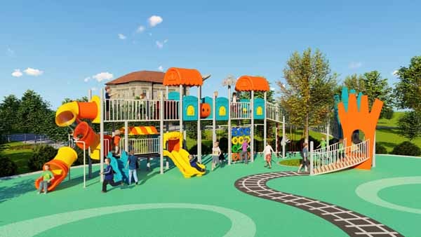 Thomas Train Theme Medium children climbing playground rope net fitness ...