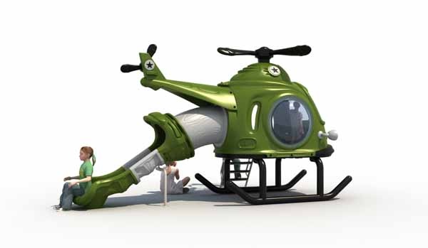 Outdoor Helicopter Theme Playground Large Playing Area Outdoor Helicopter Theme Playground Large Playing Area